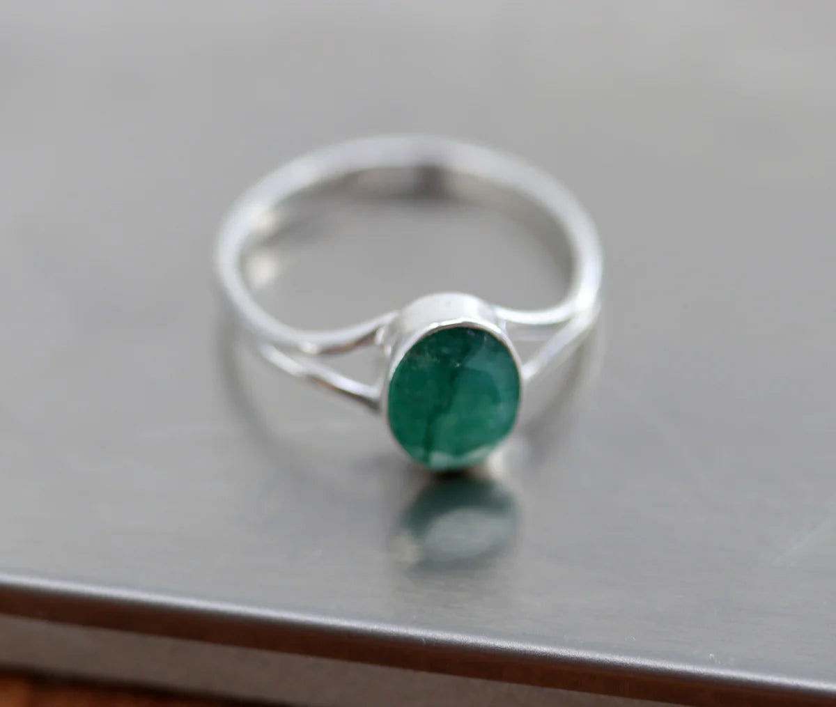 Sterling Silver Emerald Ring Size 6 – My Shopping Online